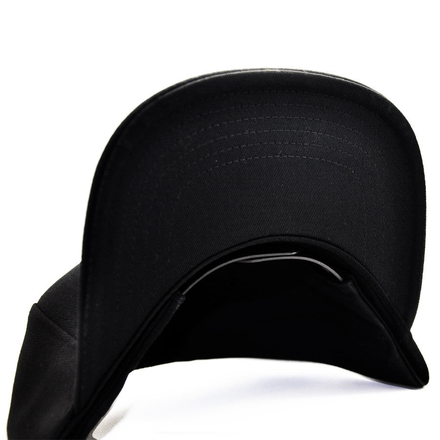 Classic Black | 5 Panel Snapback Hat | BLVCK LABEL