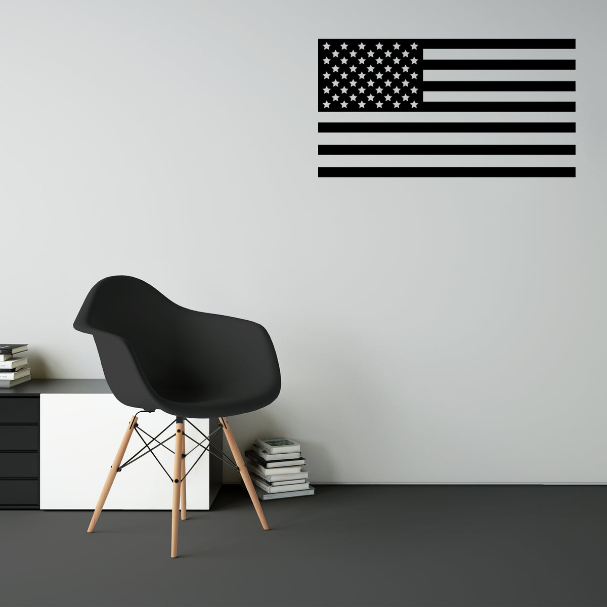 US American Flag Sticker | Vinyl Decal | BLVCK LABEL